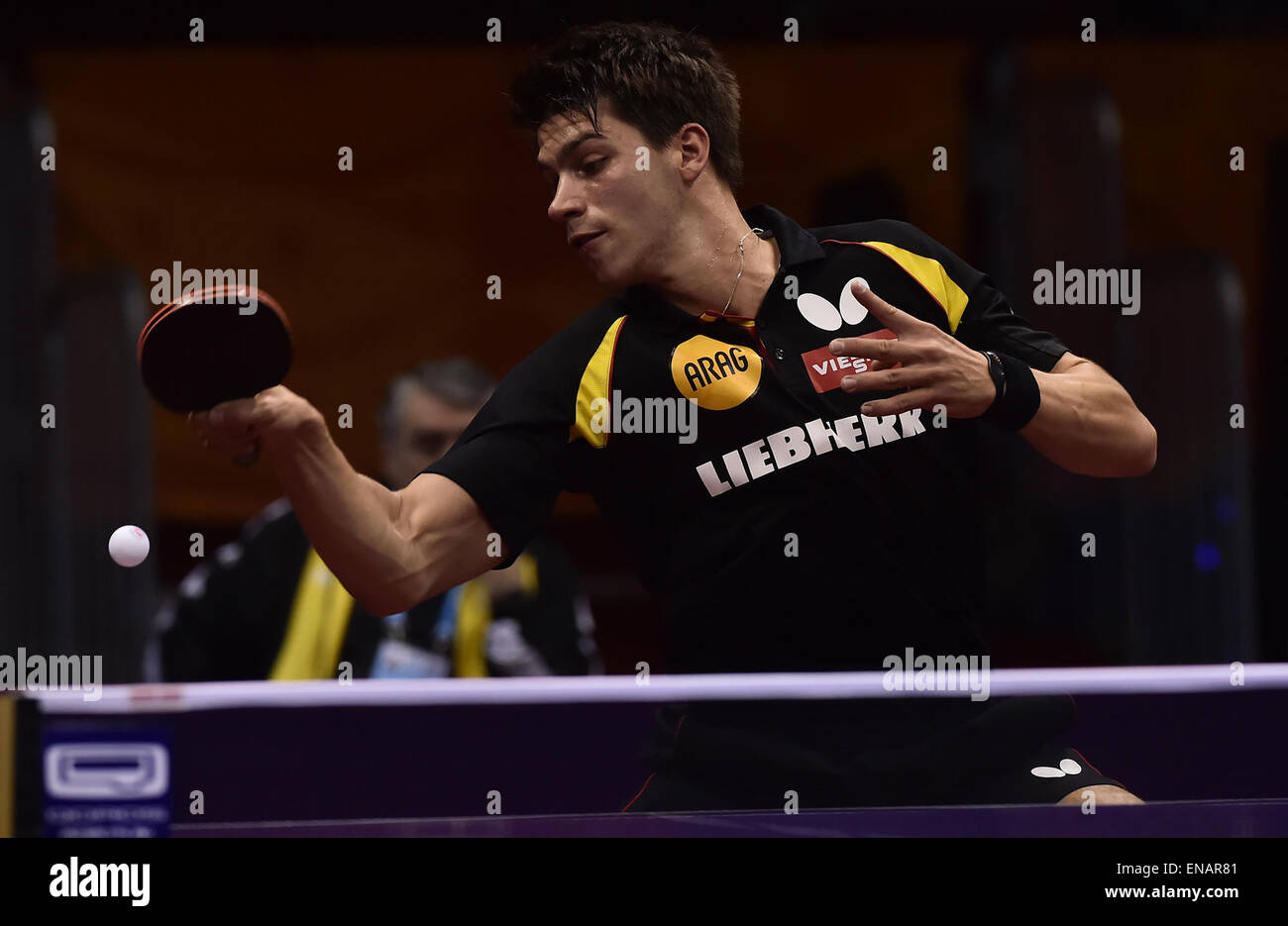 Suzhou, China's Jiangsu Province. 1st May, 2015. Germany's Patrich ...