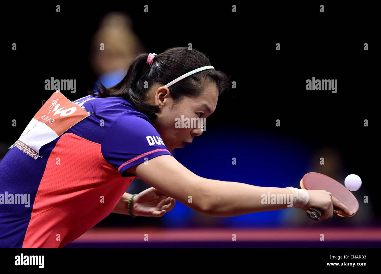 Suzhou, China's Jiangsu Province. 1st May, 2015. China's Li Xiaoxia ...