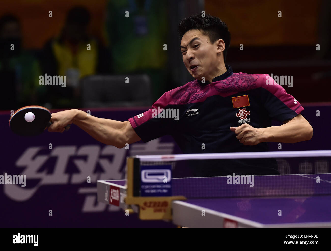 Suzhou, China's Jiangsu Province. 1st May, 2015. China's Fang Bo ...