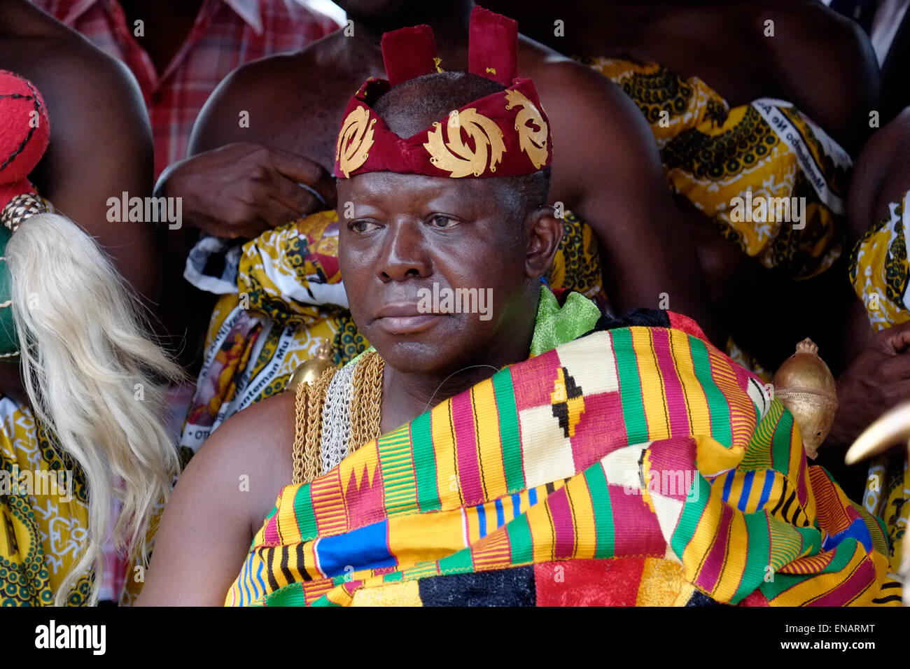 Otumfuo Nana Osei Tutu II the 16th King Asantehene traditional ruler ...