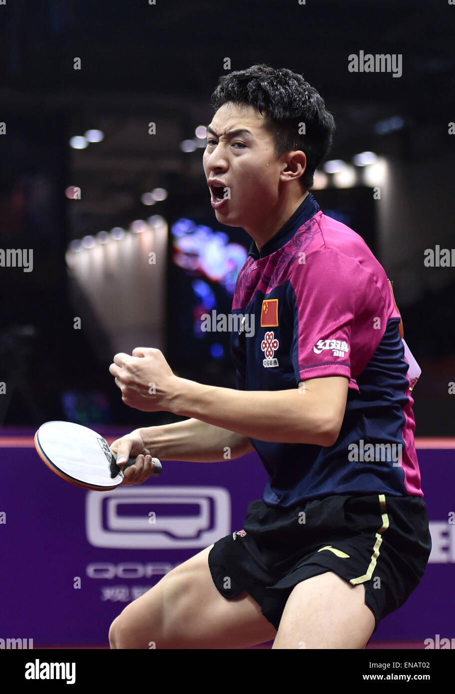 Suzhou, China's Jiangsu Province. 1st May, 2015. China's Fang Bo ...