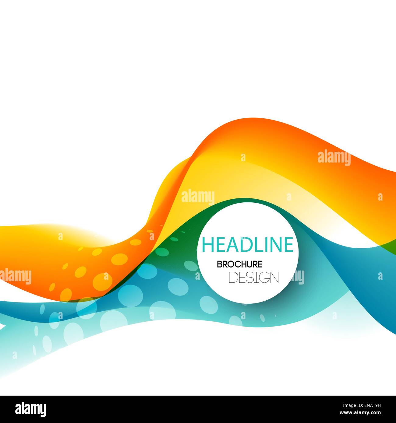 Vector Abstract Curved Lines Background Template Brochure Design Stock Vector Image And Art Alamy