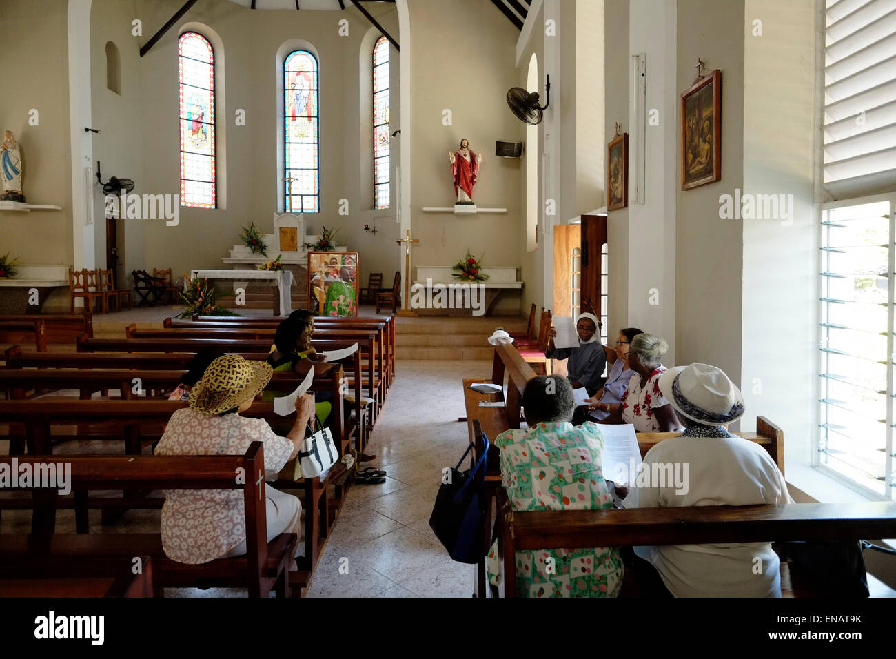 Female attending church hi-res stock photography and images - Alamy