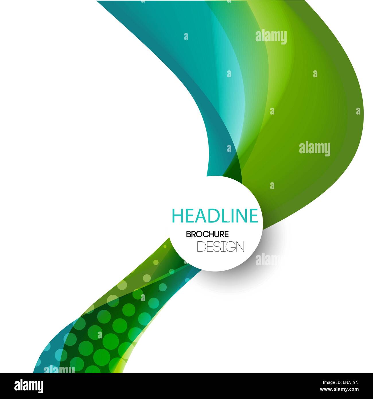 Vector Abstract Curved Lines Background Template Brochure Design Stock Vector Image And Art Alamy