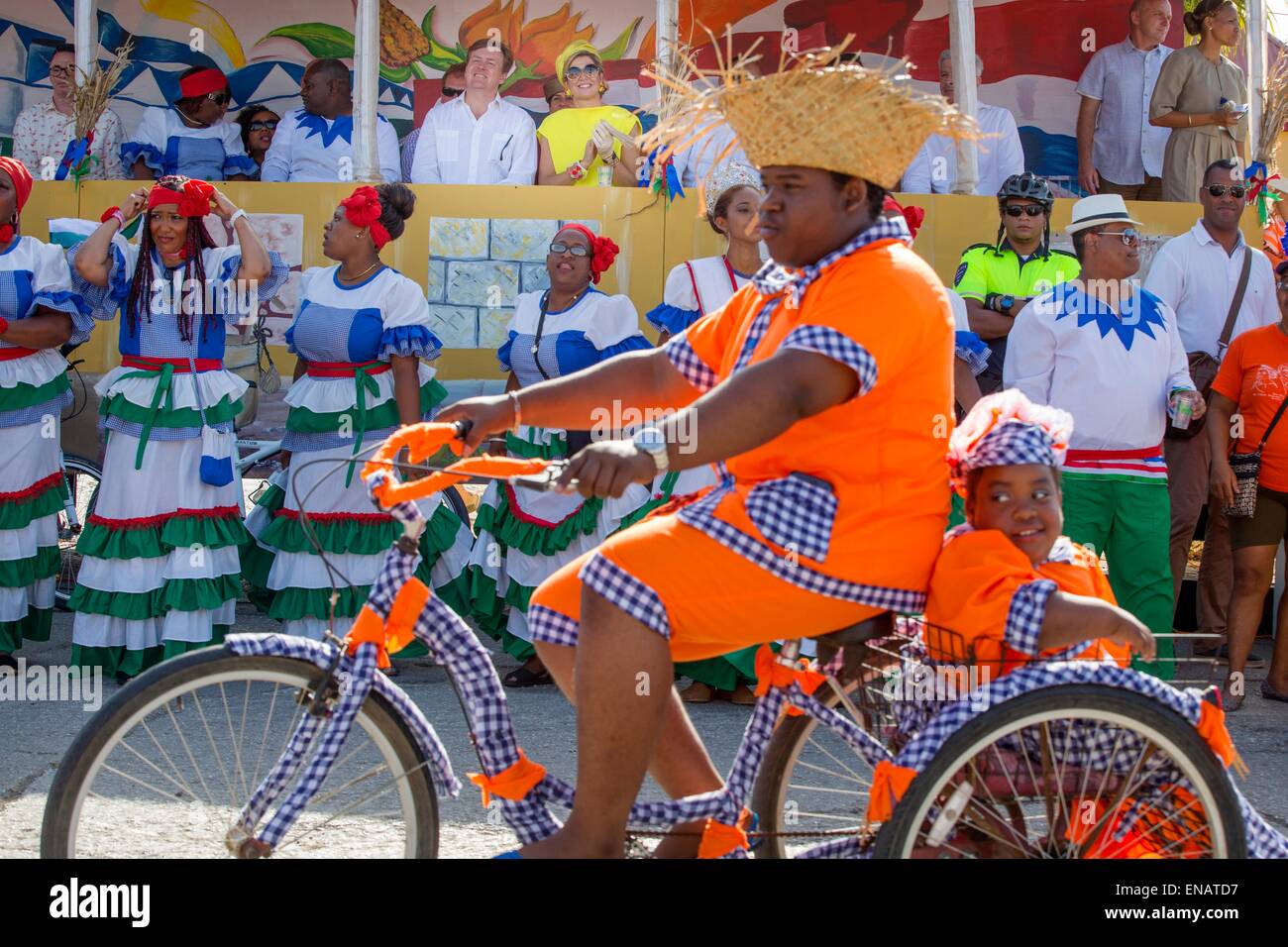 Rincon, Carribean Netherlands. 30th Apr, 2015. King Willem-Alexander ...