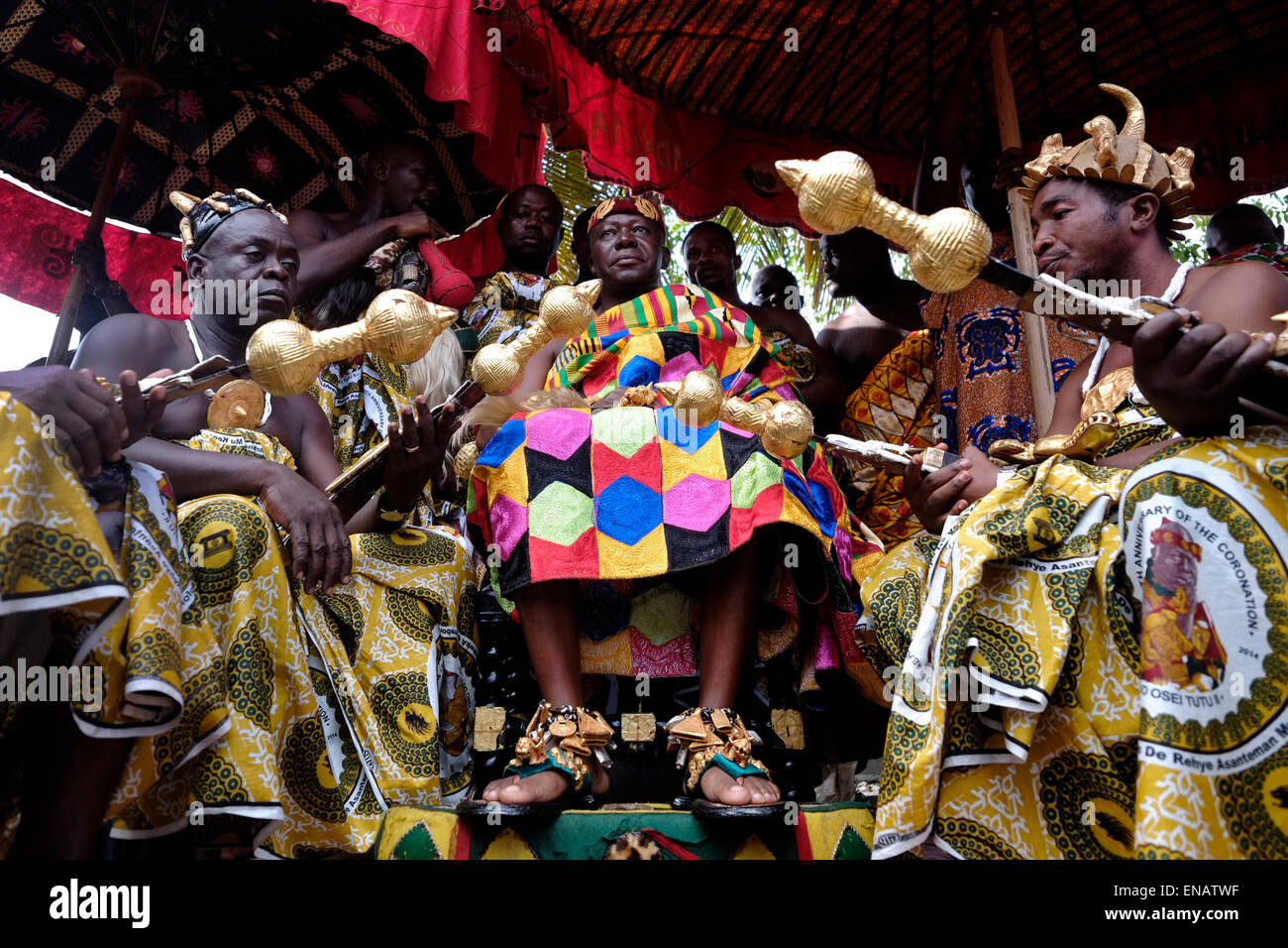 Otumfuo Nana Osei Tutu II the 16th King Asantehene of the Kingdom of ...