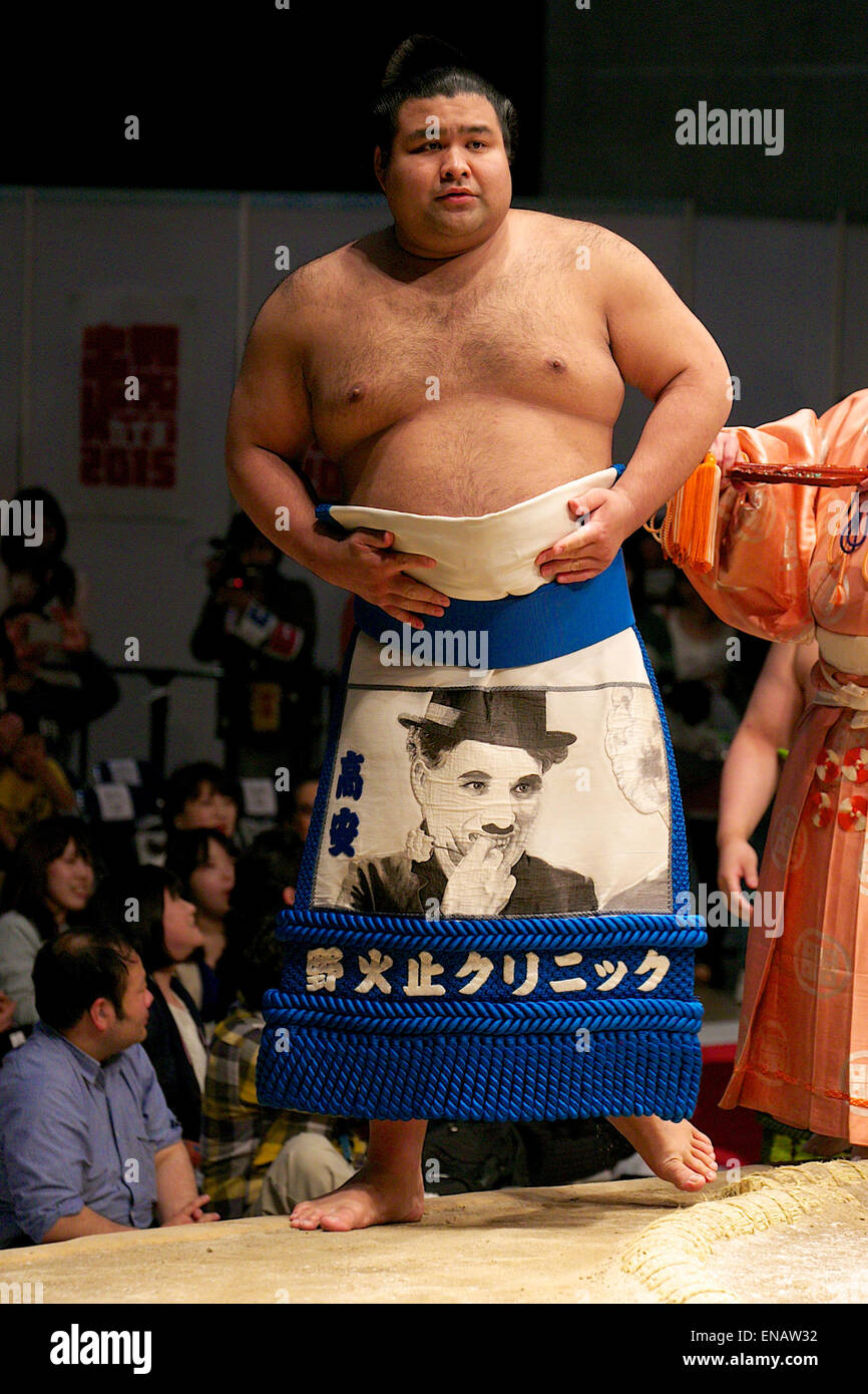 Chiba, Japan. 25th Apr, 2015. Takayasu Sumo : Sumo Tournament ...