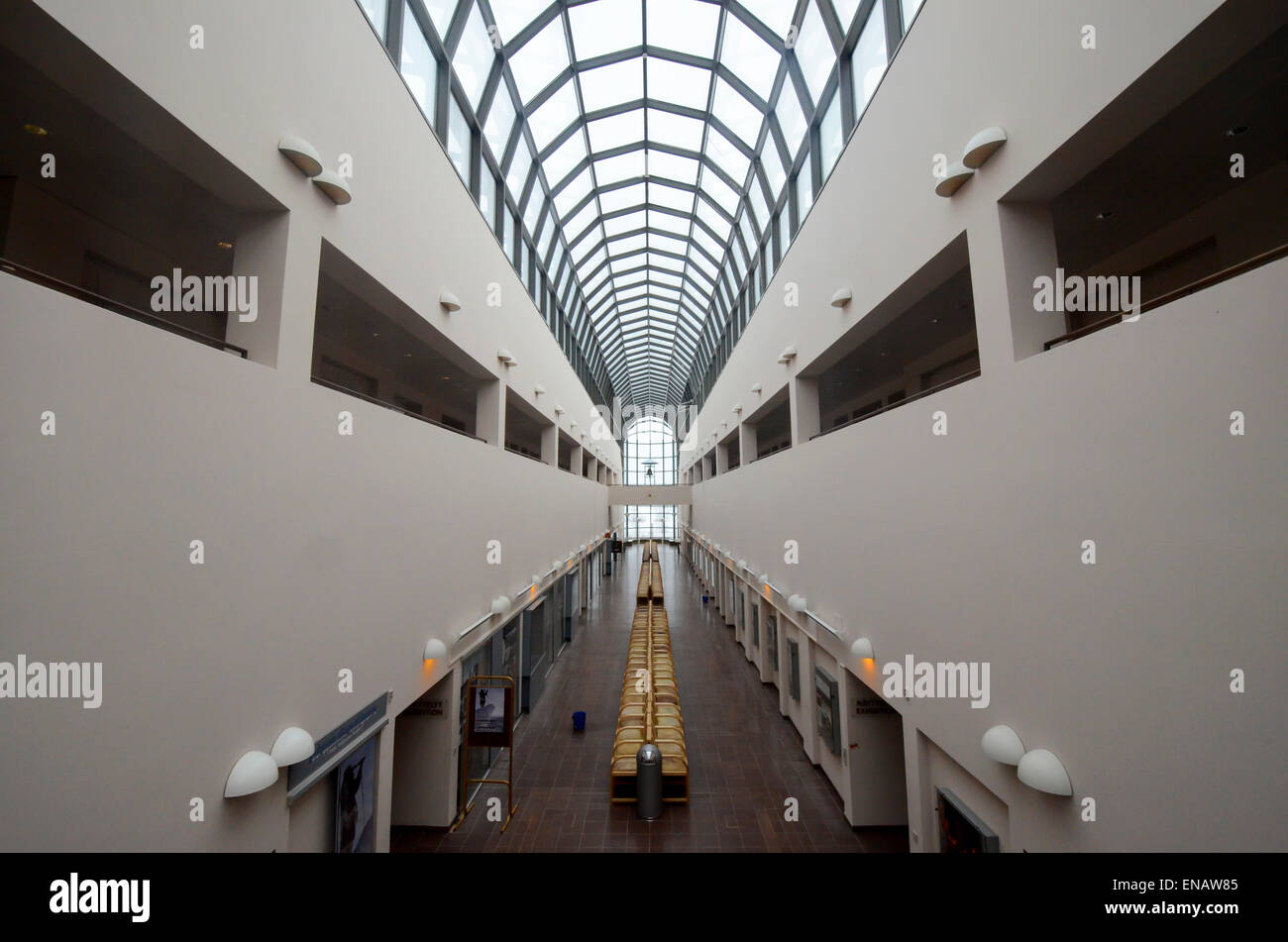 Interior view of the Arktikum, Arctic Center and Regional Museum ...