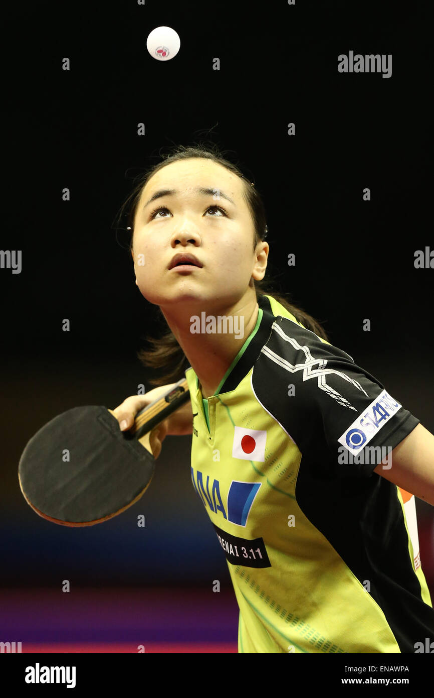 Suzhou International Expo Centre, Suzhou, China. 1st May, 2015. Mima ...