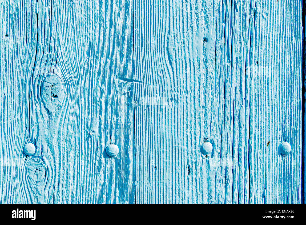 Blue Weathered wooden background Stock Photo - Alamy