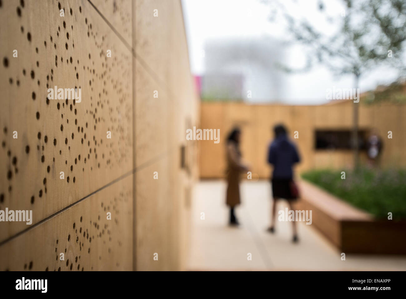 Milan, Italy - 1 May 2015: UK Pavilion as Expo Milano 2015 world fair ...