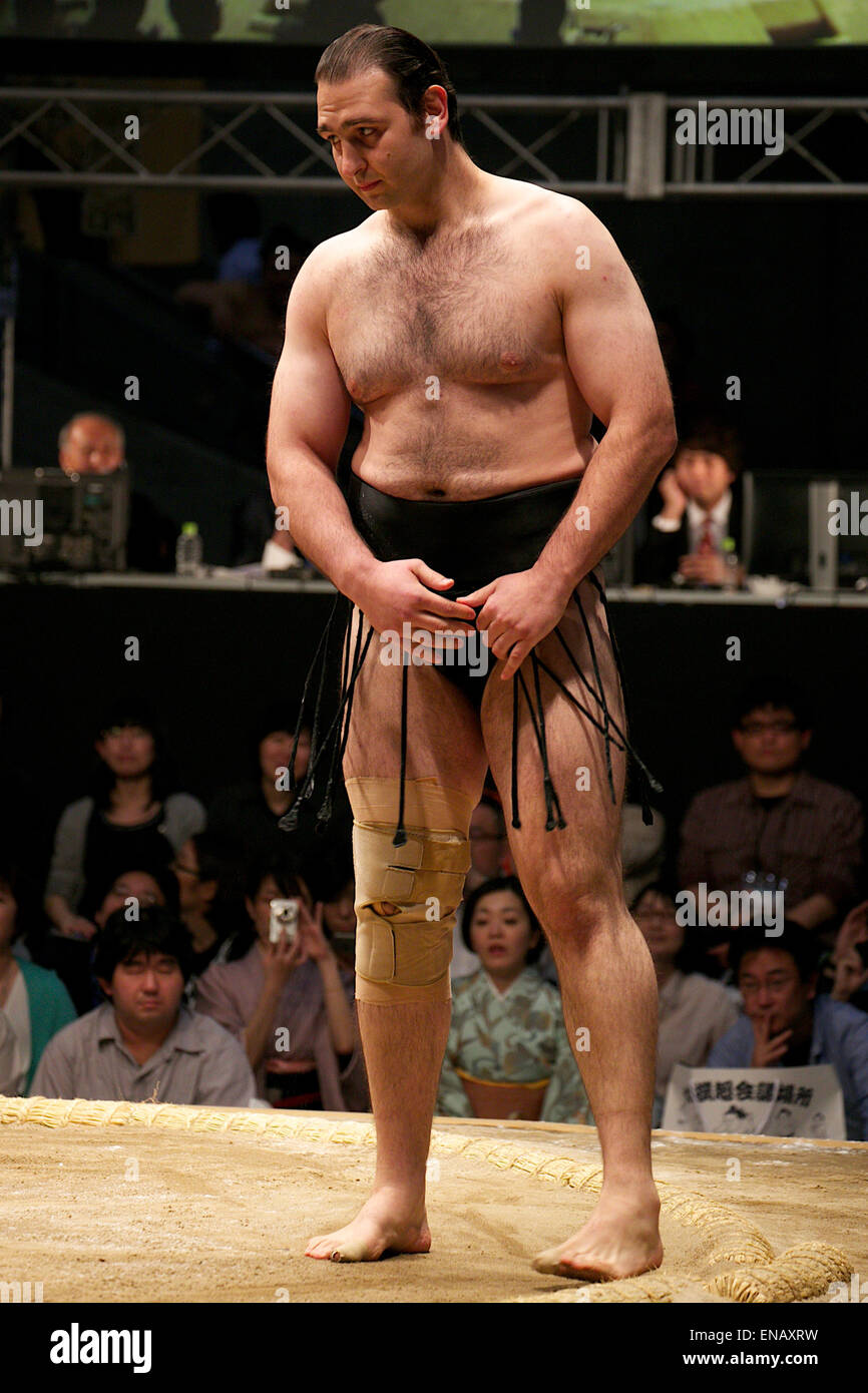 Kotooshu, APRIL 25, 2015 - Sumo : Sumo Tournament provincial tour ...