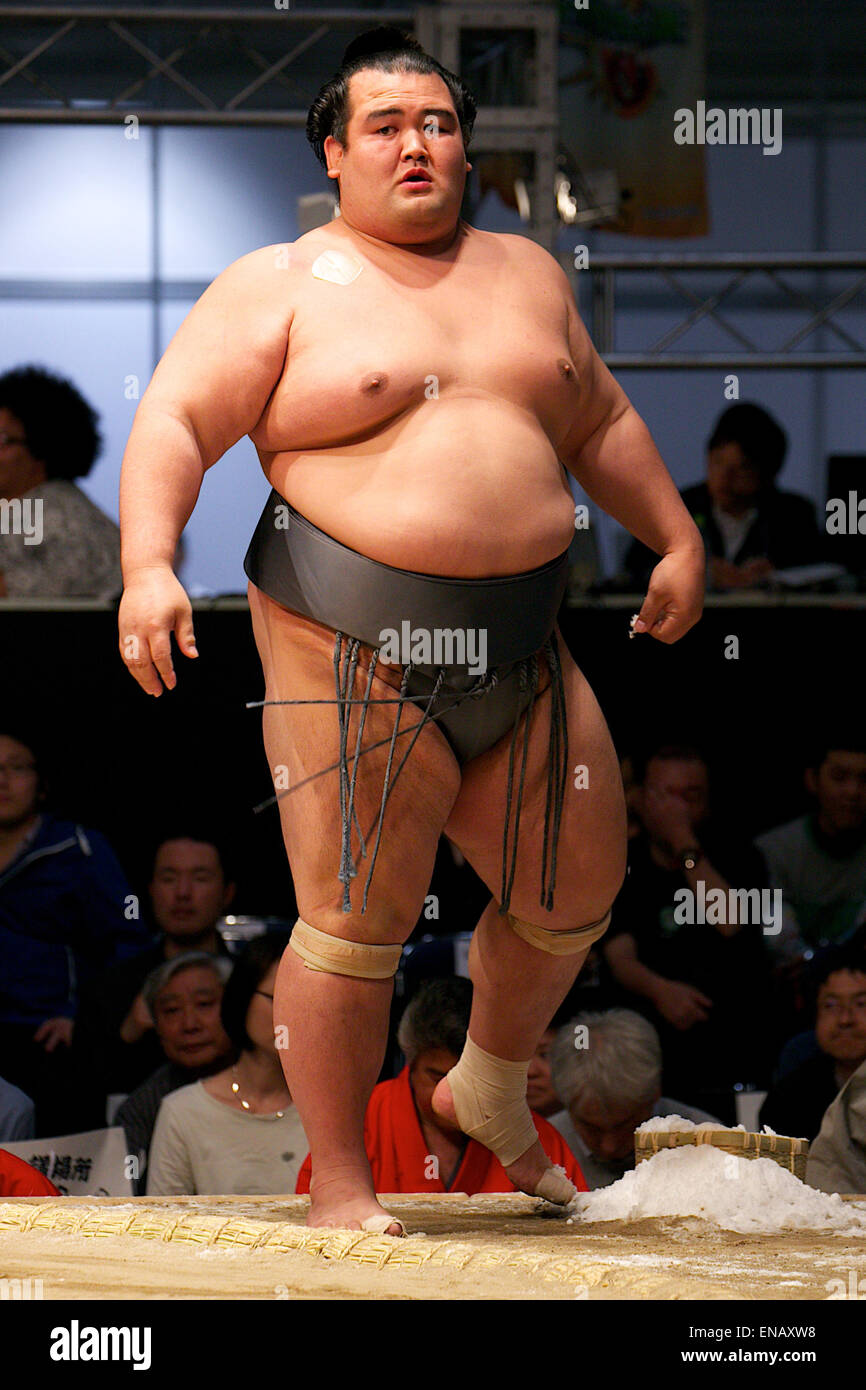 Kotoshogiku, APRIL 25, 2015 - Sumo : Sumo Tournament provincial tour ...