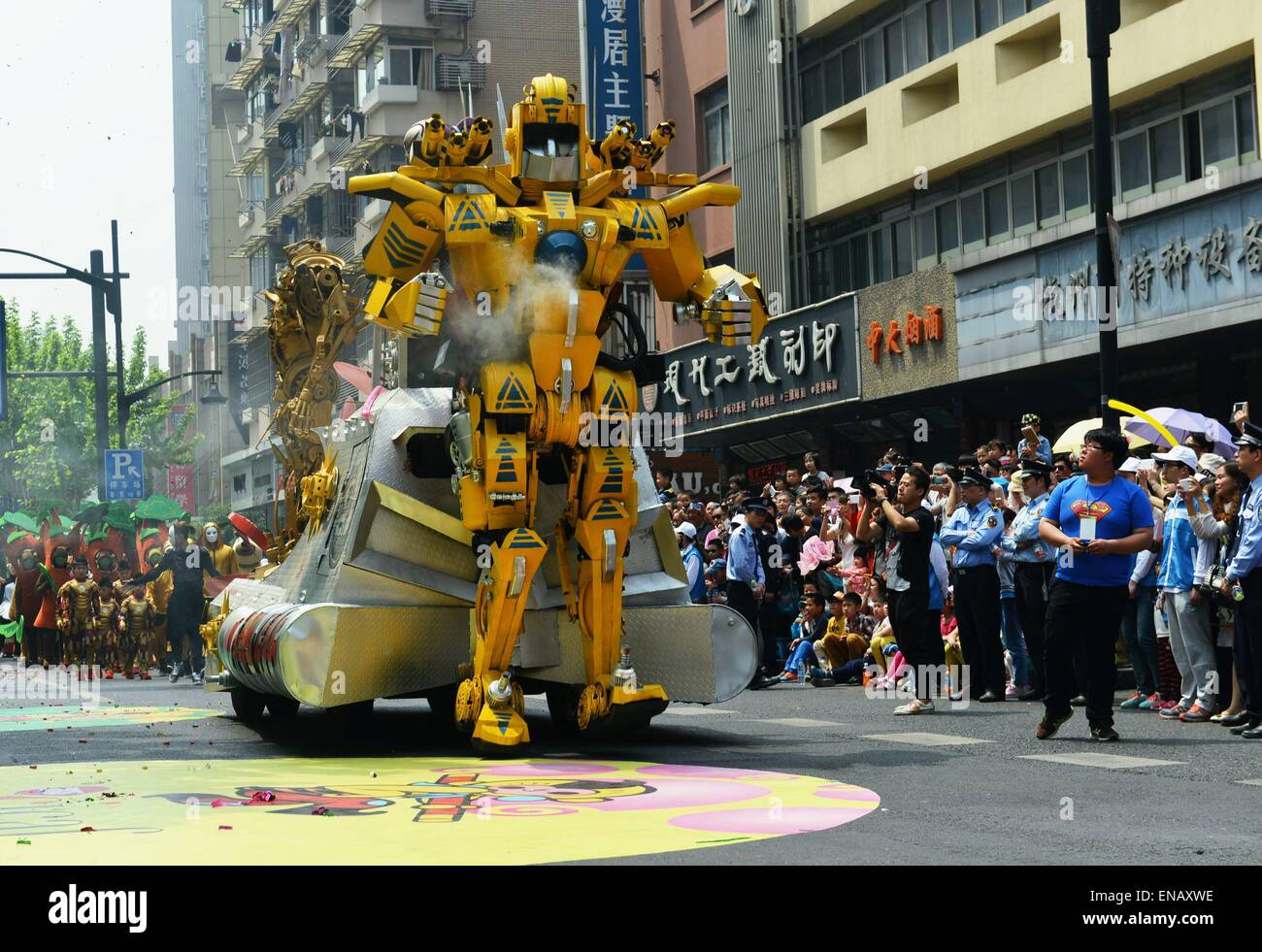 Transformers Parade Float