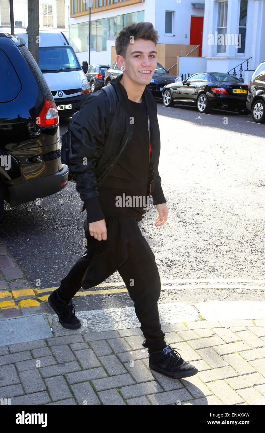X Factor finalists arrive at the music studio for rehearsals Featuring ...