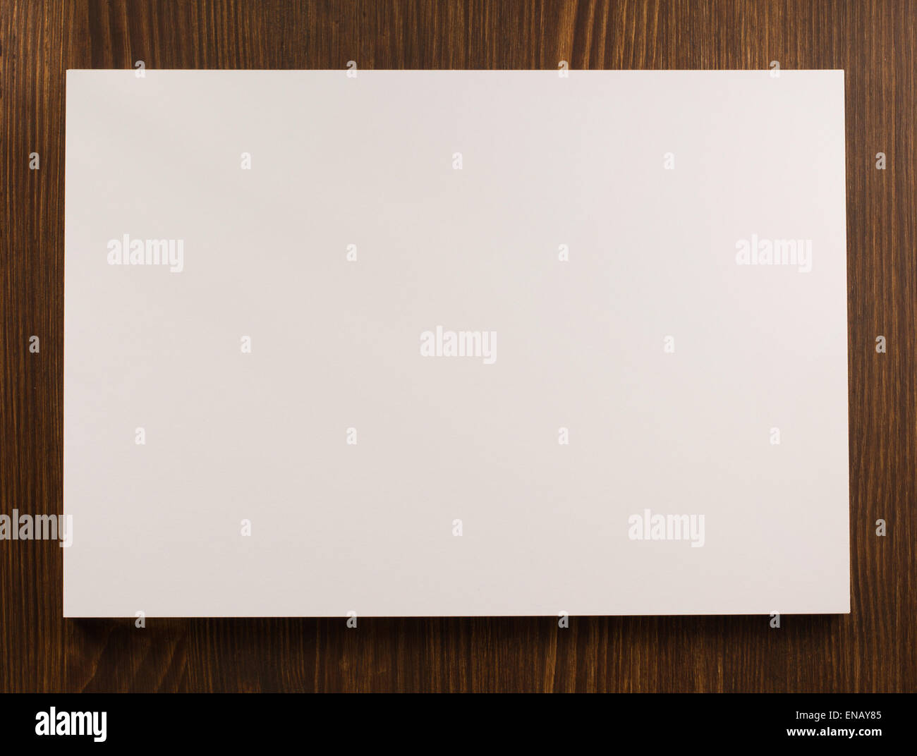 Blank empty sheet white hi-res stock photography and images - Alamy