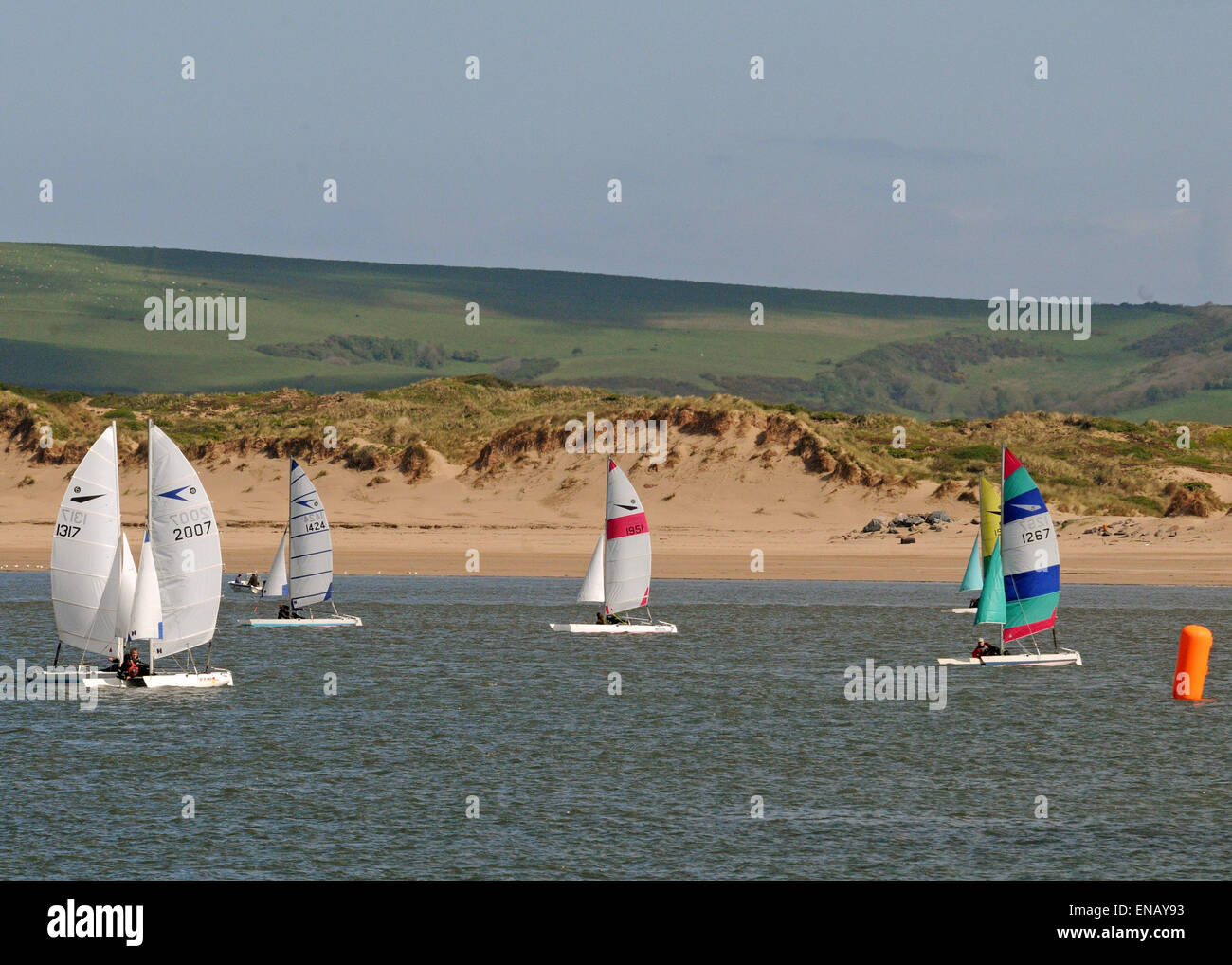 Crow Point Taw Torridge Estuary North Devon Catermaran Racing Stock ...