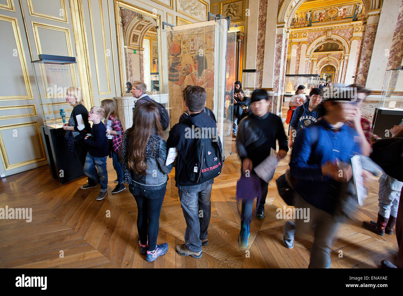 The grand louvre museum hi-res stock photography and images - Alamy