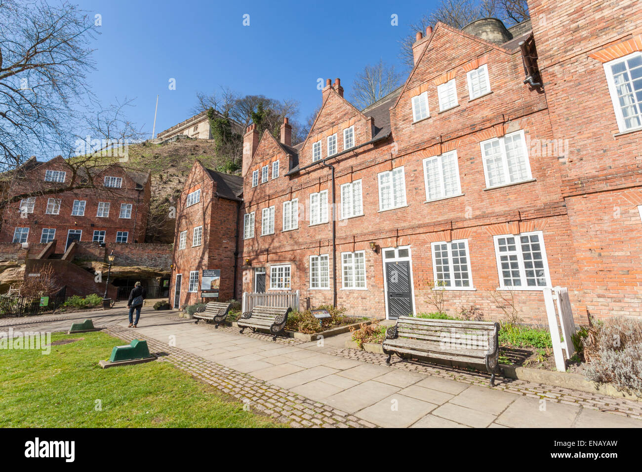 17th century housing. The Museum of Nottingham Life at Brewhouse Yard ...