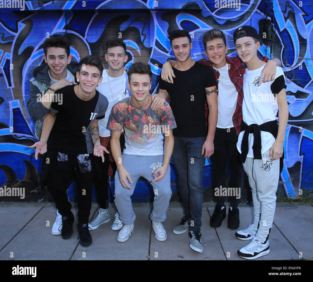 X Factor finalists arrive at the music studio for rehearsals Featuring ...