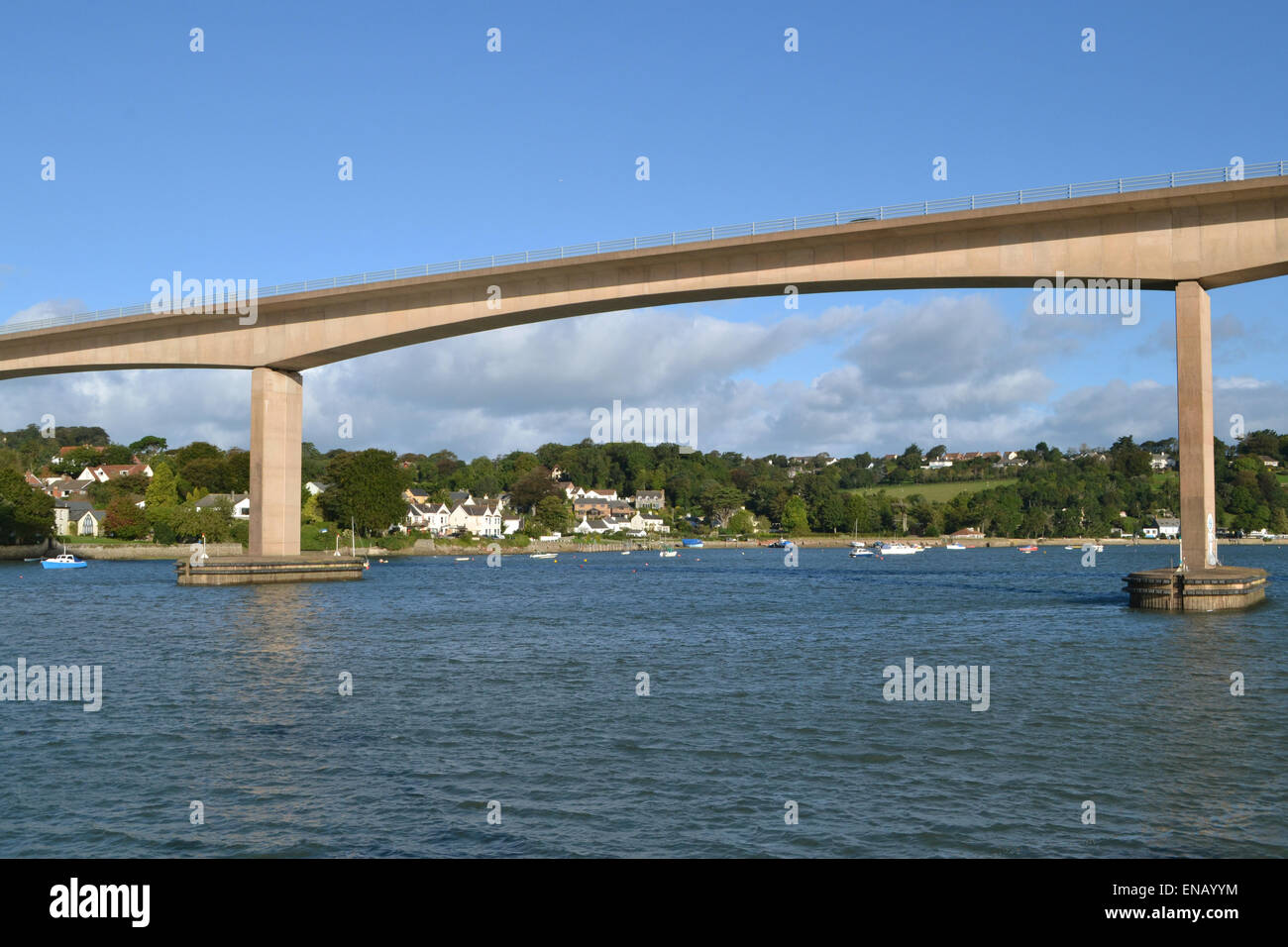 Torridge Bridge Torridge Estuary North Devon Bideford Appledore Stock ...