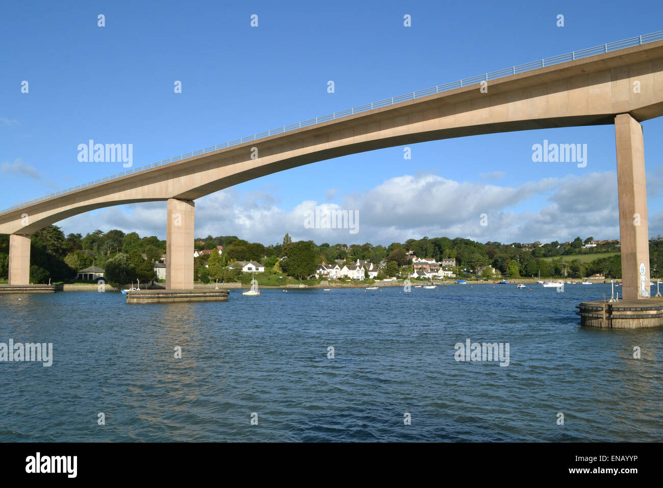 Torridge Bridge Torridge Estuary North Devon Bideford Appledore Stock ...