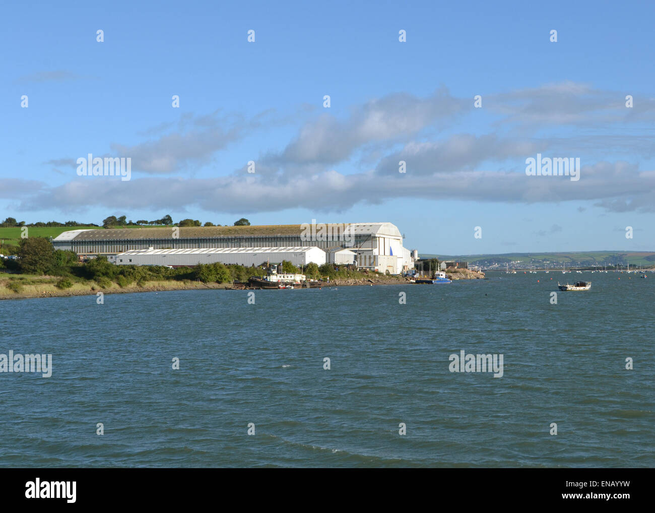 Babcock shipyard appledore north devon hi-res stock photography and ...