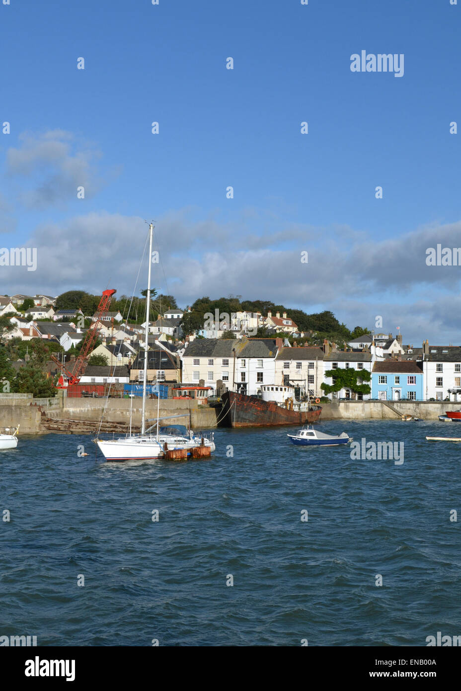 Appledore Quay and Richmond Dock from Lundy Island supply vessel MS ...