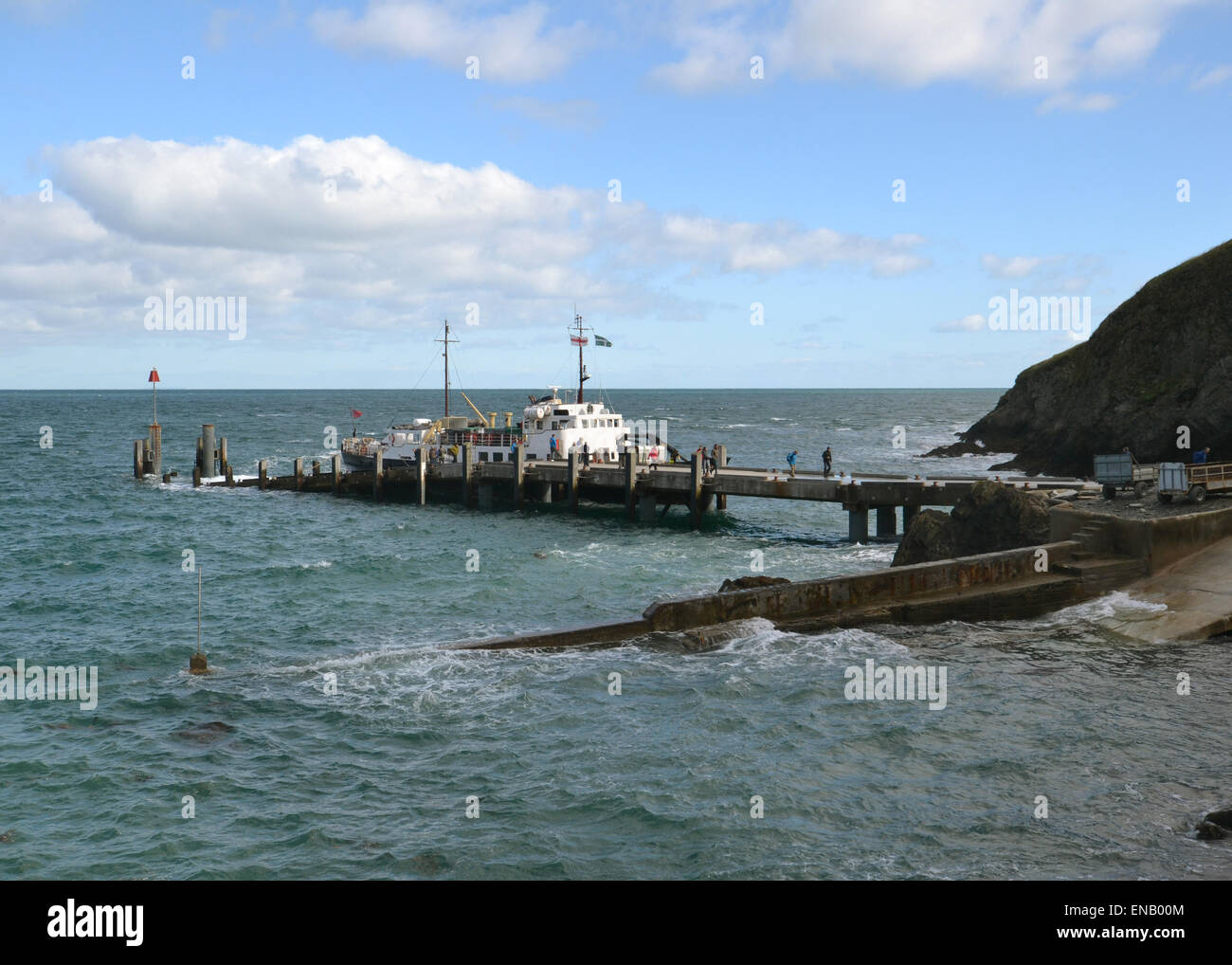 Trip to The Landmark Trusts Lundy Island in The Bristol Channel aboard ...
