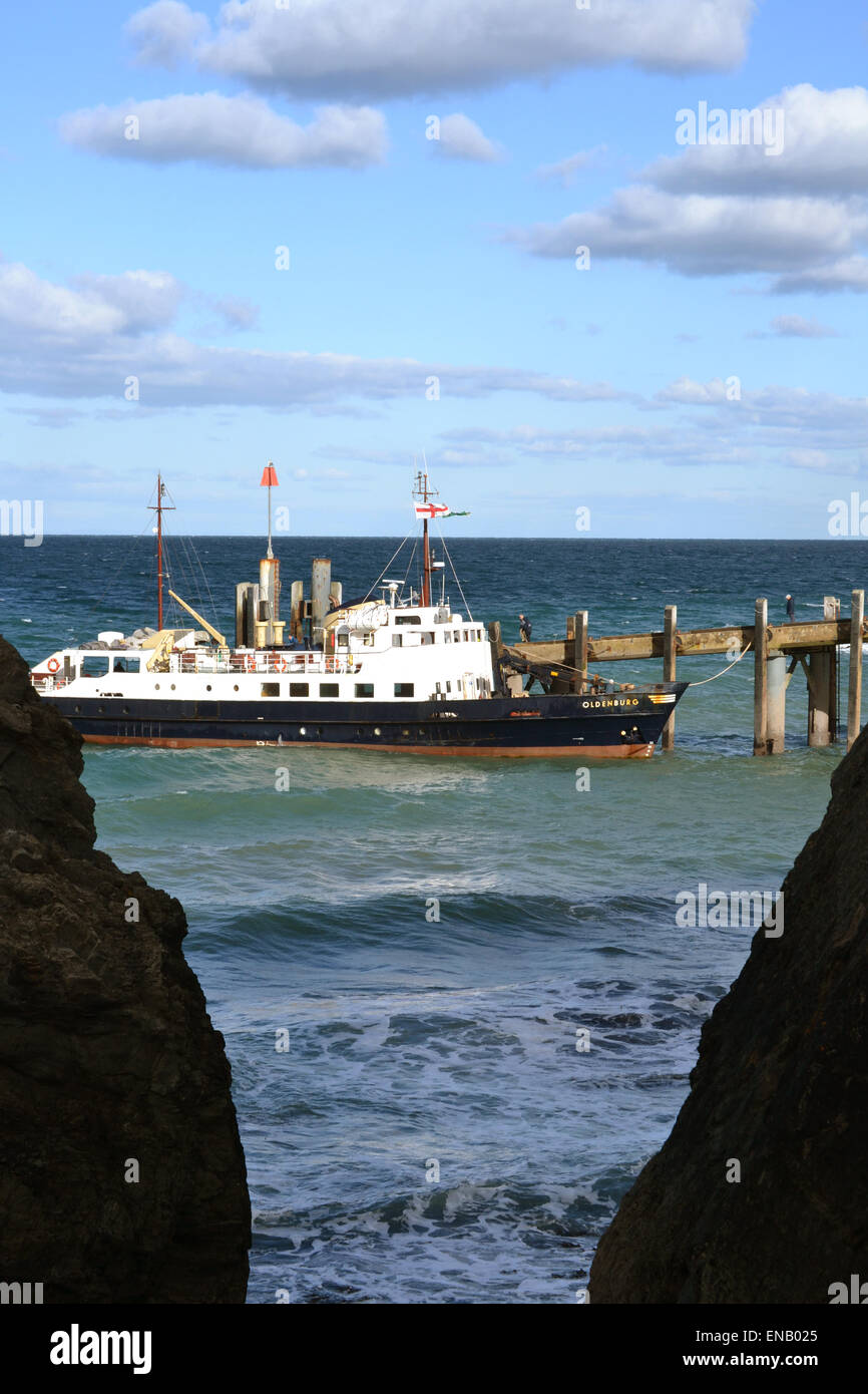 Trip to The Landmark Trust's Lundy Island in aboard the supply vessel ...