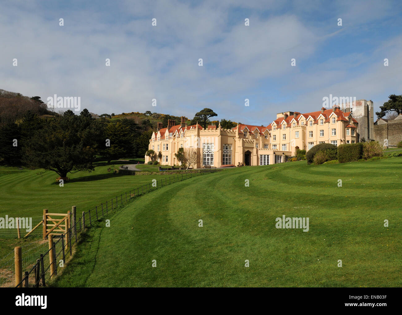 Lee abbey hi-res stock photography and images - Alamy