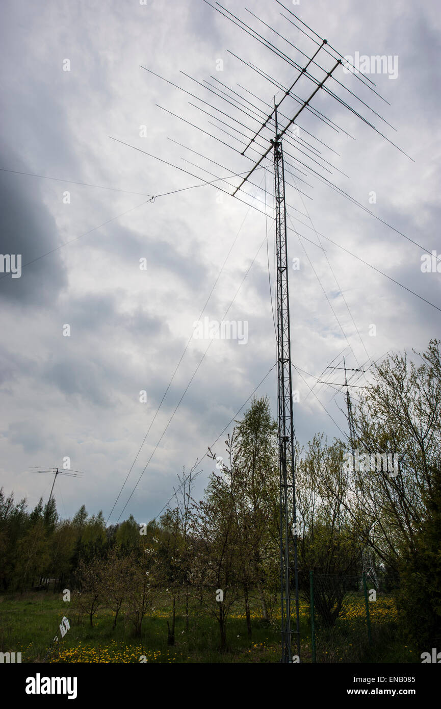 Ham radio antenna hi-res stock photography and images - Alamy