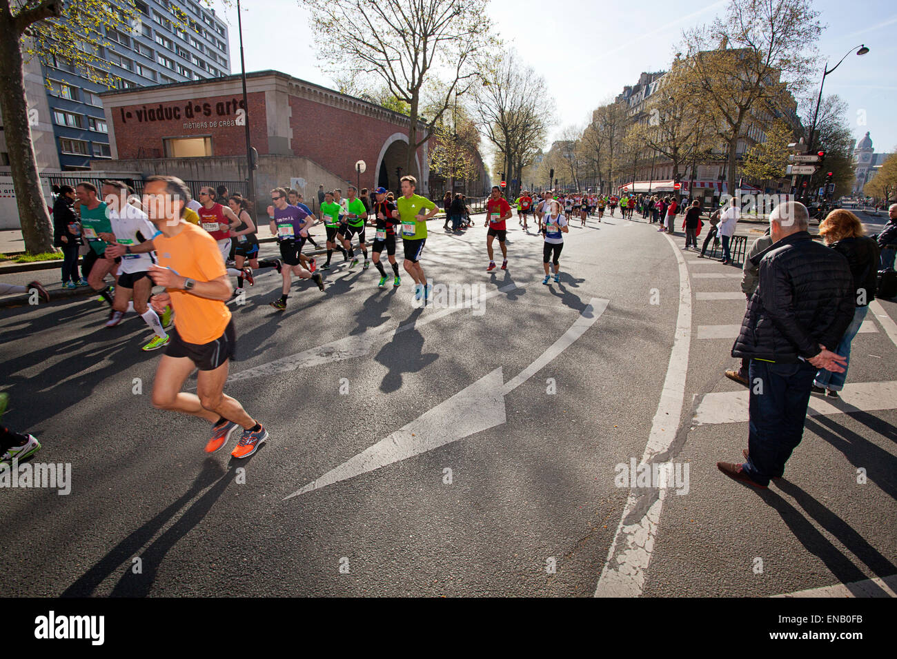 Paris International Marathon, Paris France Stock Photo - Alamy