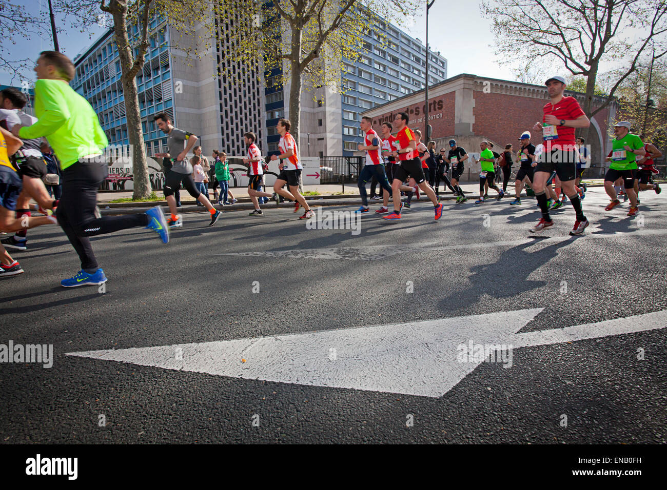 Marathon de paris hi-res stock photography and images - Alamy
