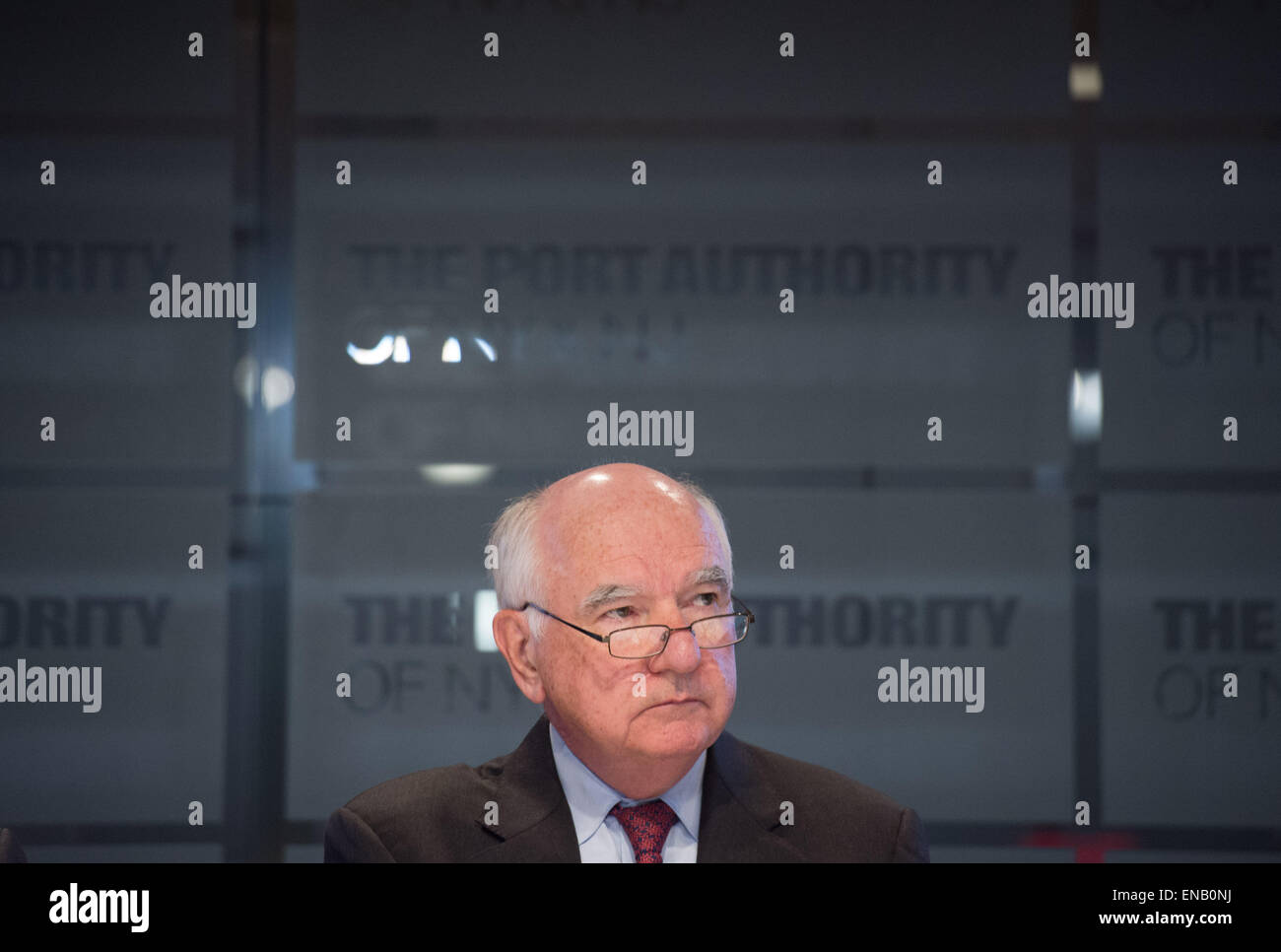 Manhattan, New York, USA. 30th Apr, 2015. PA Chairman JOHN DEGNAN ...