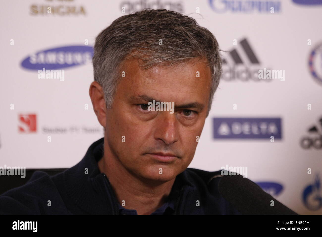 Portrait of Jose Mourinho, Chelsea Football Club's Manager Stock Photo ...
