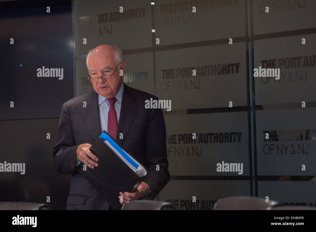Manhattan, New York, USA. 30th Apr, 2015. PA Chairman JOHN DEGNAN ...