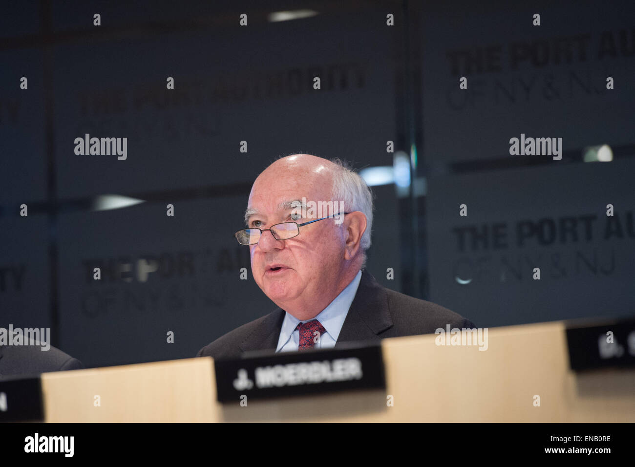 Manhattan, New York, USA. 30th Apr, 2015. PA Chairman JOHN DEGNAN ...