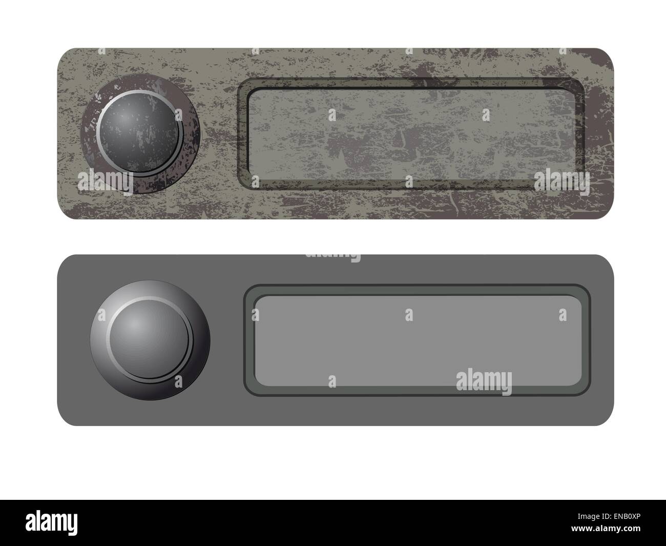 Vector illustration of the doorbells Stock Vector Image & Art - Alamy