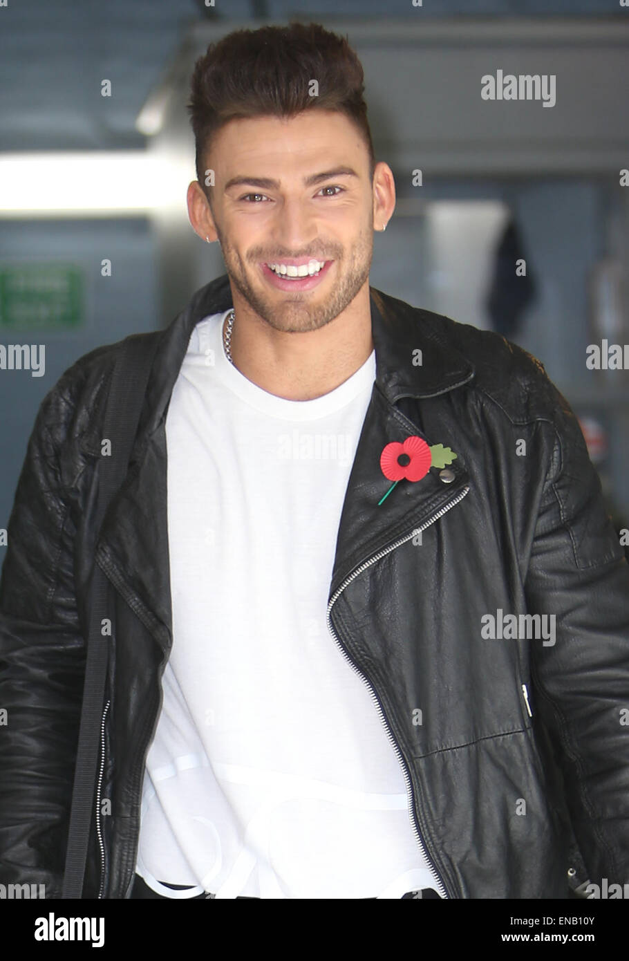 'The X Factor' contestant Jake Quickenden outside the ITV studios after ...