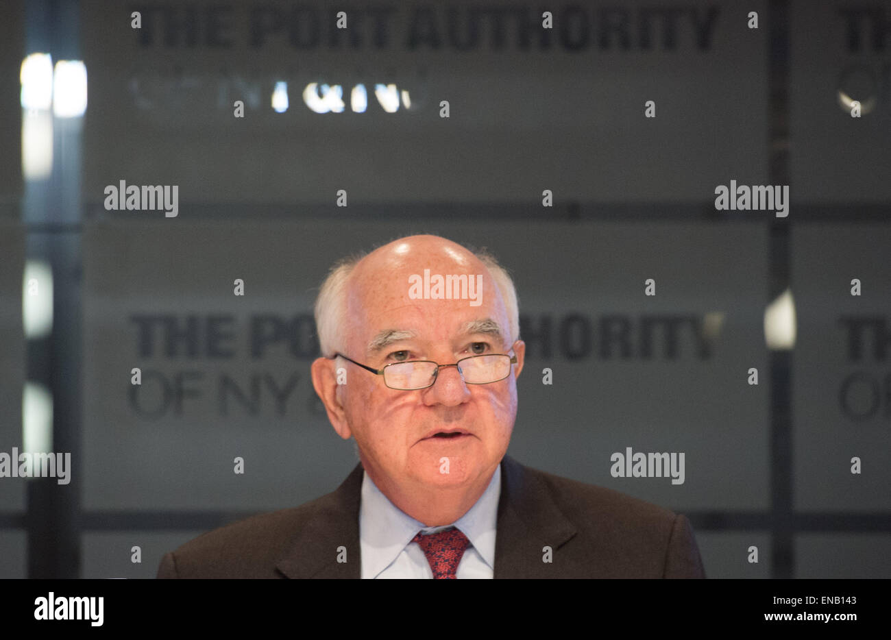 Manhattan, New York, USA. 30th Apr, 2015. PA Chairman JOHN DEGNAN ...
