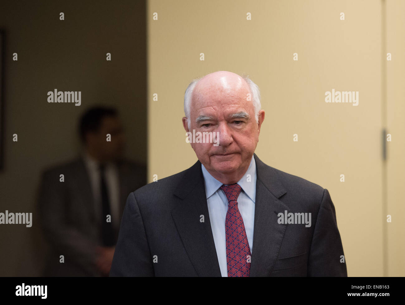 Manhattan, New York, USA. 30th Apr, 2015. PA Chairman JOHN DEGNAN ...