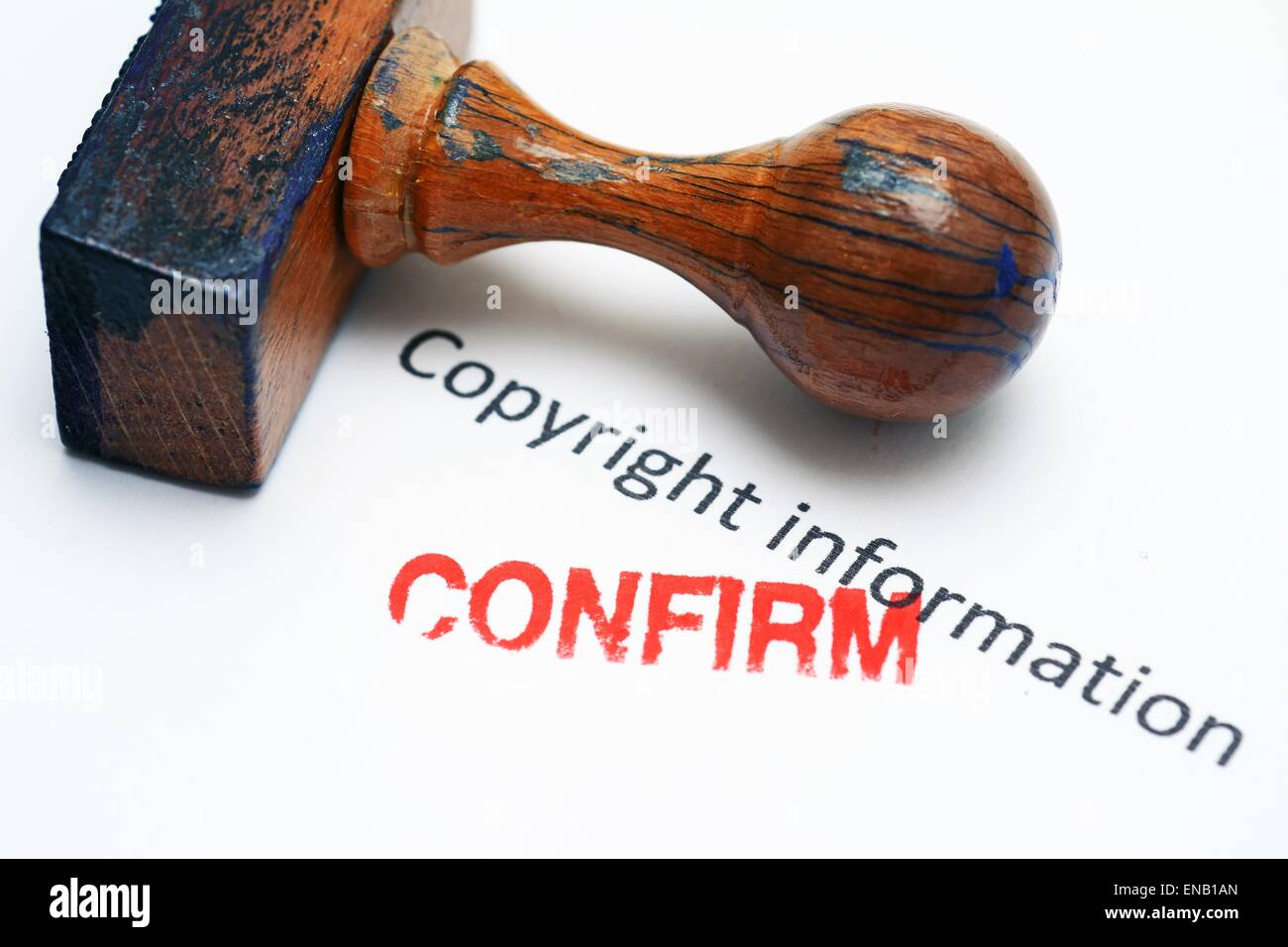 Copyright information - confirm Stock Photo - Alamy