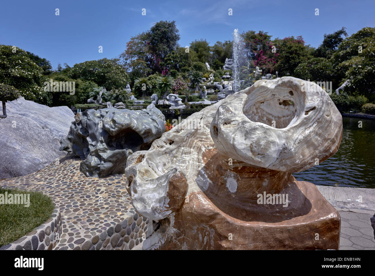 Unusual rock and stone formation. Natural geological odd shapes Stock ...