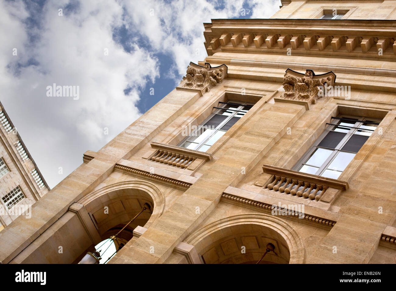 Facade of the Opera of Bordeaux, France Stock Photo - Alamy
