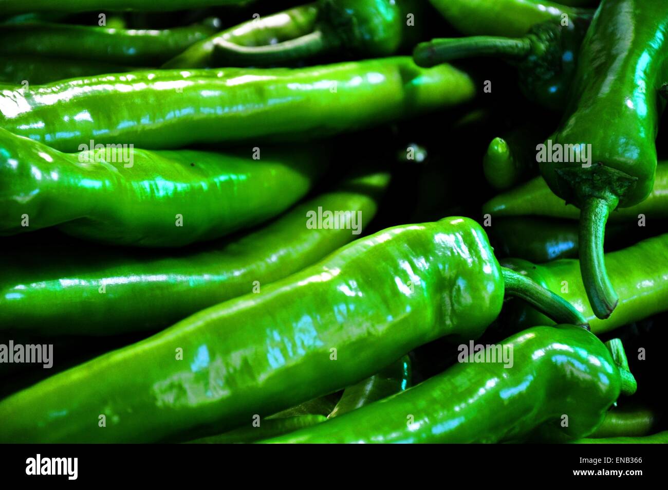 Green Chillies High Resolution Stock Photography and Images - Alamy