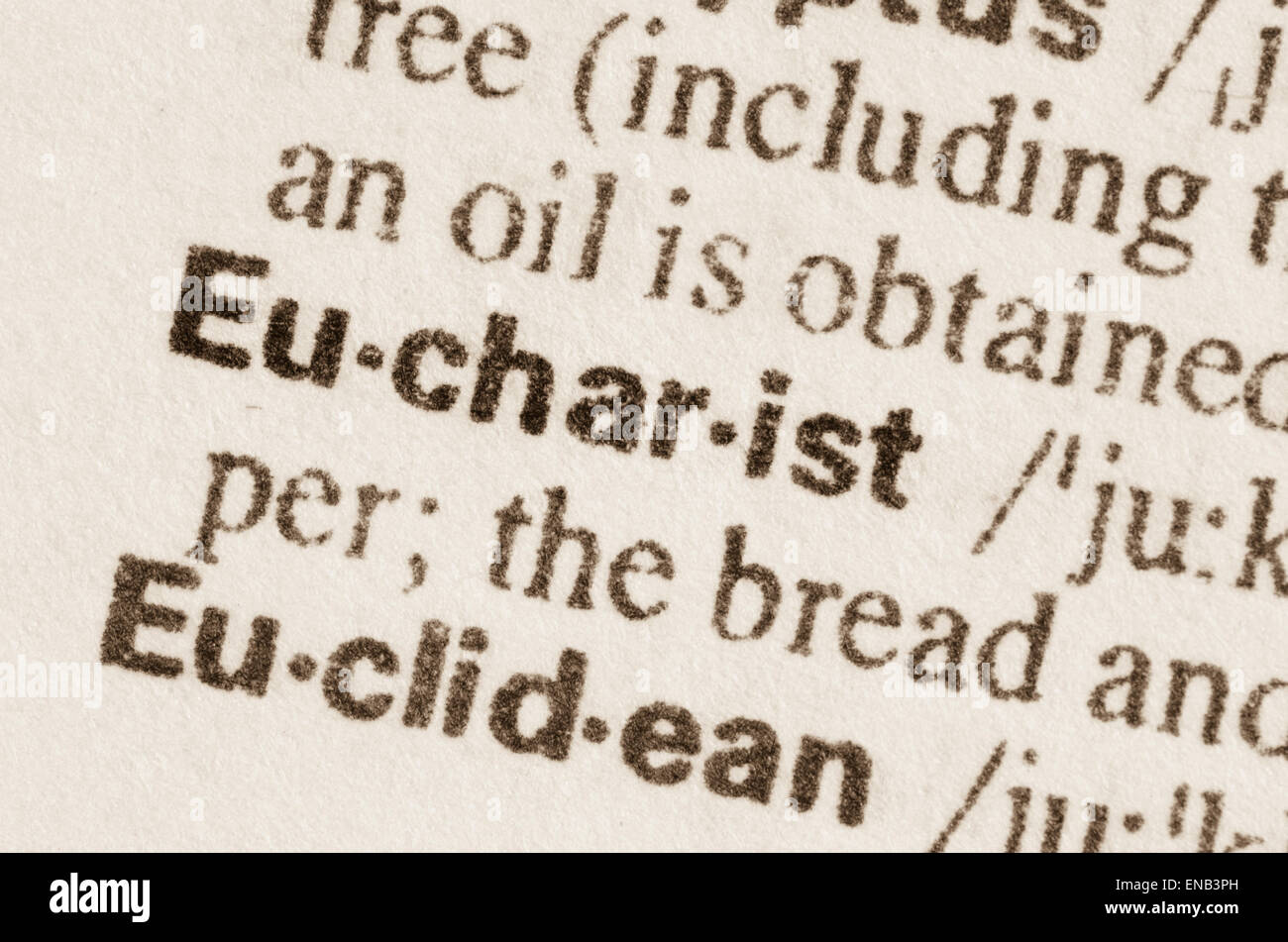 Liturgy of the eucharist hi-res stock photography and images - Alamy