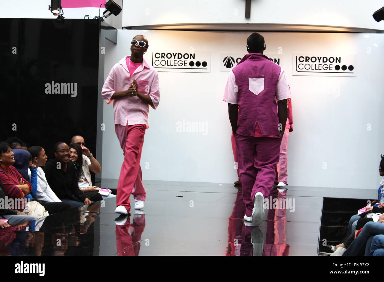 CROYDON, LONDON - JUNE 18 : Models in Fashion Festival on June 18, 2008 ...