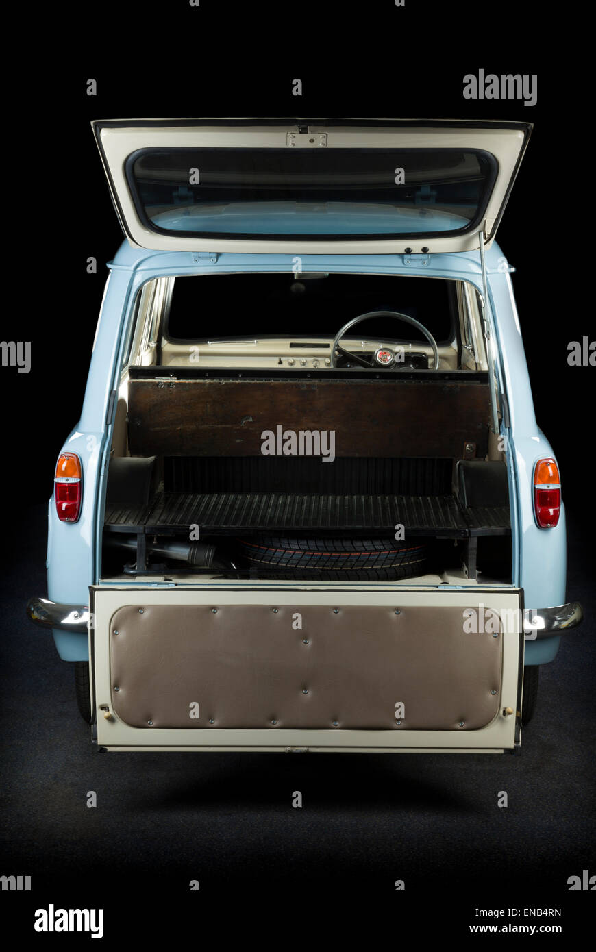 Ford 100E Escort Estate, Baby Blue. Series 1/3 showing the opening ...
