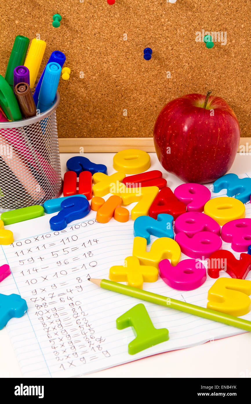 Student studying maths hi-res stock photography and images - Alamy
